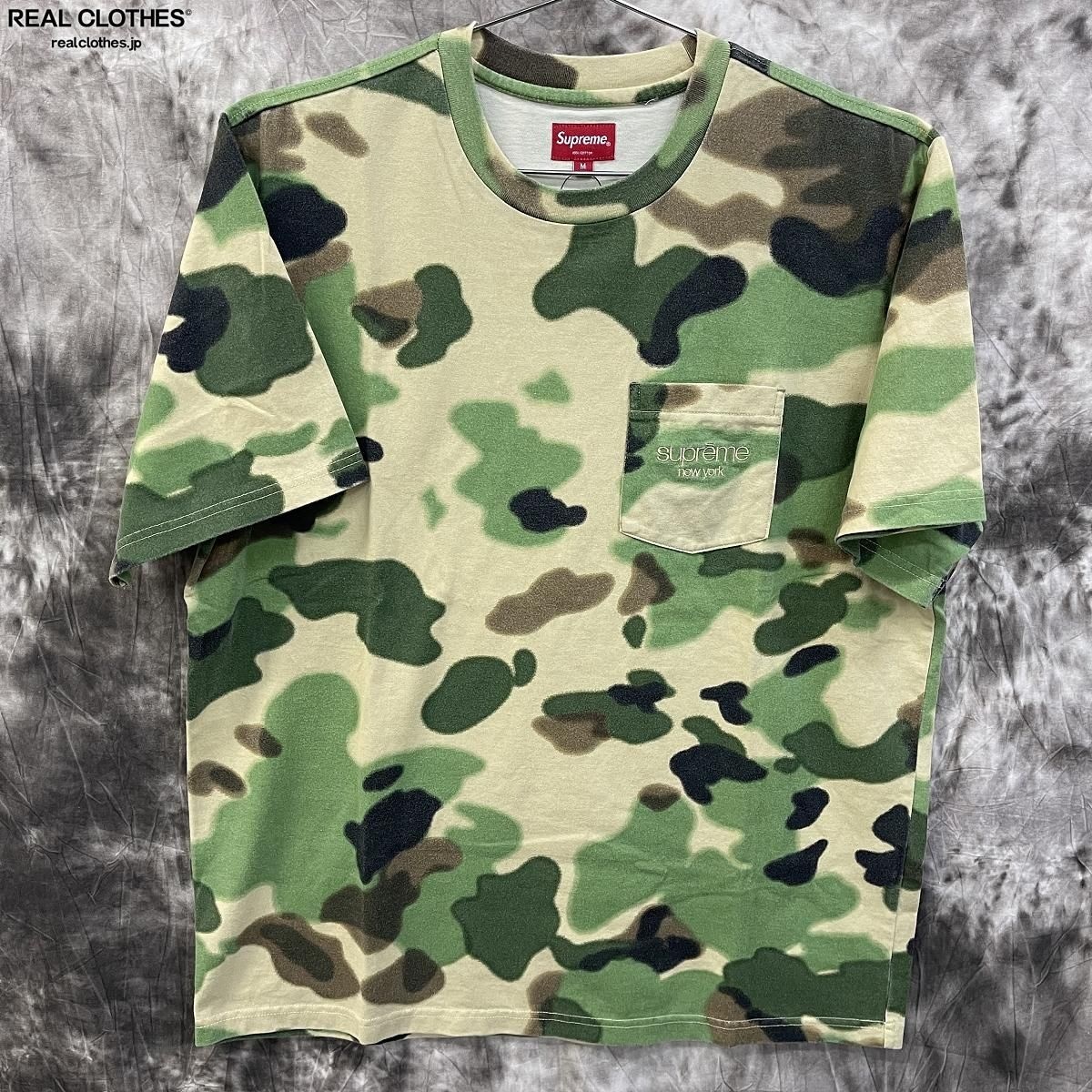 Supreme/シュプリーム 【20SS】Over Dyed Camo Pocket Tee/オーバーダイド カモ ポケット Tシャツ M | REALCLOTHES/リアルクローズ ...