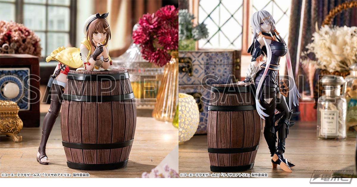 Figures of "Ryza" and "Lila" from the TV anime "Atelier Ryza" are now ...