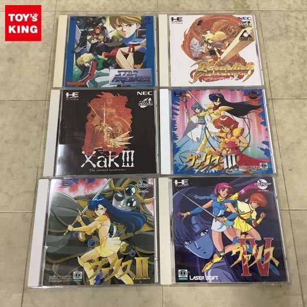 1円〜 PCエンジン SUPER CD-ROM2 スターブレイカー CD-ROM 2 ヴァリスII 他 - Yahoo!オークション | toysking.news