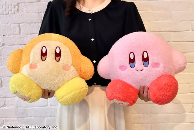 Kirby and Waddle Dee prizes from "Kirby of the Stars" are too cute! The ...